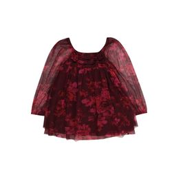 GAP Kleid Mädchen Größe 128/134 dunkelpink / merlot