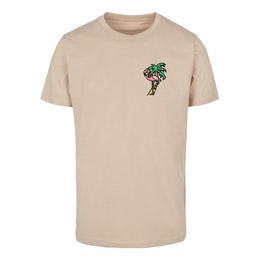 Mister Tee Shirt 'Flamingo' male Beige size XS