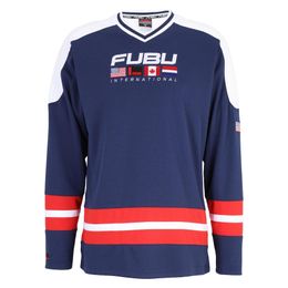 Fubu Shirt Herren Gr&ouml;&szlig;e M navy / rot / schwarz / wei&szlig;