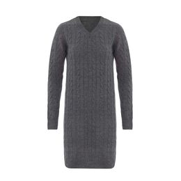 Moxx Paris Knitted dress female Grey size XXL