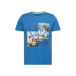 Blend T-Shirt Herren Gr&ouml;&szlig;e L blau / marine / gr&uuml;n / orange