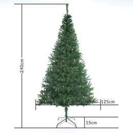 Casaria Deuba Weihnachtsbaum PVC 240cm