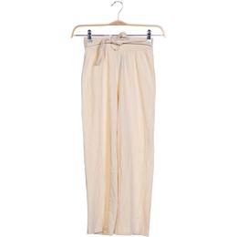 Zara Damen Stoffhose, beige, Gr. 152