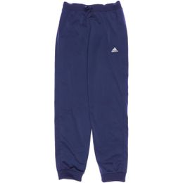 Adidas Damen Stoffhose, blau, Gr. 152