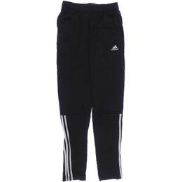 Adidas Damen Stoffhose, schwarz, Gr. 164