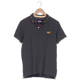 Superdry Herren Poloshirt, grau, Gr. 54