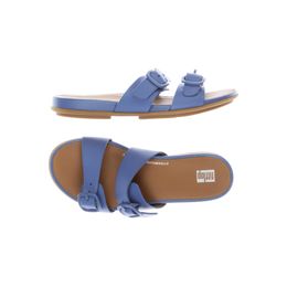 fitflop Damen Sandale, blau, Gr. 37