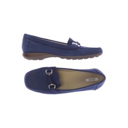 Geox Damen Halbschuh, marineblau, Gr. 39.5