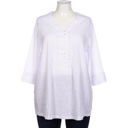 Ulla Popken Damen Bluse, weiß, Gr. 44