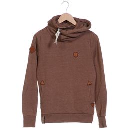 Naketano Damen Kapuzenpullover, braun, Gr. 38