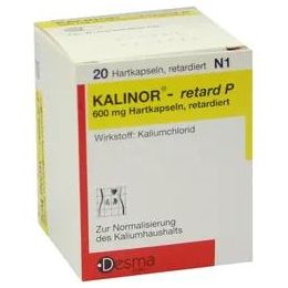 Kalinor Retard P 600 mg Hartkapseln 20 St