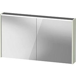 Duravit D-Code Spiegelschrank Verspiegelt DC71080HHHH0000 1200x700x148, Blassgrün Matt, Steckdose, LED Beleuchtung