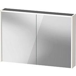 Duravit D-Code Spiegelschrank Verspiegelt DC7107022221000 1000x700x148, Weiß Hochglanz, Steckdose E, LED Beleuchtung