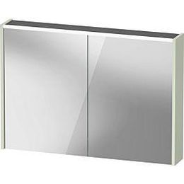 Duravit D-Code Spiegelschrank Verspiegelt DC71070HHHH1000 1000x700x148, Blassgrün Matt, Steckdose E, LED Beleuchtung