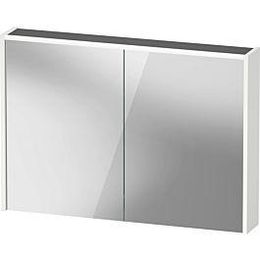 Duravit D-Code Spiegelschrank Verspiegelt DC7107018181000 1000x700x148, Weiß Matt, Steckdose E, LED Beleuchtung