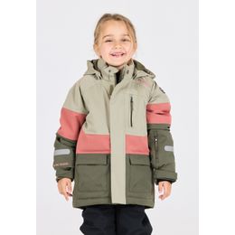 ZIGZAG Jungen Skijacke "Taylora", schwarz, Gr. 140, mehrfarbig, 90% Polyester, 10% Elasthan, Jacken, mit wind- und wasserdichter TPU-Membran