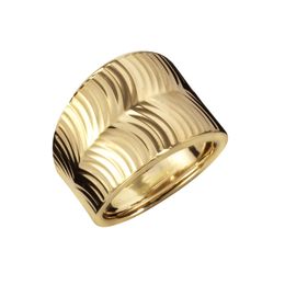 Diamonds by Ellen K. Damen Fingerring "333 Gold diamantiert", 018 (57,0), Gold, gelb, FASCINATION BY ELLEN K., Gold, Fingerringe
