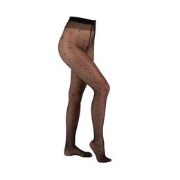 Camano Damen Ouvert Strumpfhose "Strumpfhose 1er Pack", Gr. S, schwarz, 90% Polyamid, 10% Elasthan, Strumpfhosen