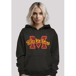 F4NT4STIC Damen Kapuzenpullover "Sex Education M Dolphins Netflix TV Series", schwarz, Gr. M, Obermaterial: 65% Baumwolle, 35% Polyester, Pullover,