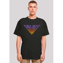 F4NT4STIC Damen T-Shirt "Stranger Things Palace Arcade", schwarz, Gr. XL, Obermaterial: 100% Baumwolle, Shirts, Premium Qualit&auml;t