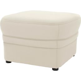 Hocker DOMO collection, B:60cm H:40cm T:60cm, beige, Wohnzimmer, Hocker, "Montana"