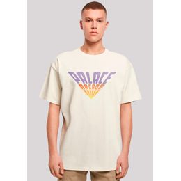 F4NT4STIC Damen T-Shirt "Stranger Things Palace Arcade", beige, Gr. M, Obermaterial: 100% Baumwolle, Shirts, Premium Qualit&auml;t
