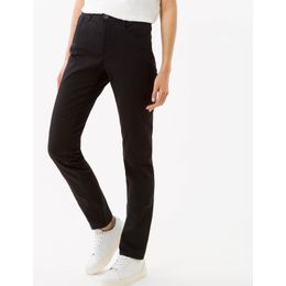 Brax Damen 5-Pocket-Hose "Style MARY", schwarz, Gr. 42, Web, 96% Baumwolle, 4% Elasthan, Hosen