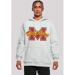 F4NT4STIC Herren Kapuzenpullover "Sex Education M Dolphins Netflix TV Series", grau, Gr. S, Obermaterial: 65% Baumwolle, 35% Polyester, Pullover,