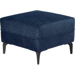 Jockenh&ouml;fer Hocker, B:65cm H:46cm T:65cm, blau, JOCKENH&Ouml;FER GRUPPE, 100% Polyester, Garten, Hocker, "Novara", mit hervorragendem Sitzkomfort