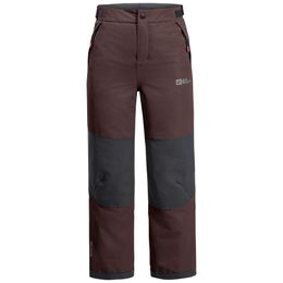 Jack Wolfskin M&auml;dchen Schneehose "ACTAMIC 2L INS PANTS K", lila, Gr. 152, 1. OBERSTOFF 100% POLYESTER, 2. OBERSTOFF 100% POLYAMID FUTTER 100%