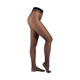 s.Oliver Damen Feinstrumpfhose "Strumpfhose 1er Pack", Gr. M, schwarz, 50% Polyamid, 37% metallisierte Fasern, 13% Elasthan, Strumpfhosen