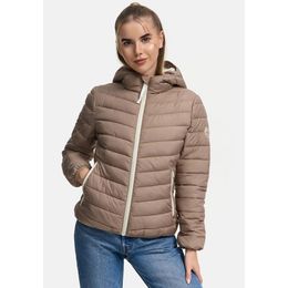 Marikoo Damen Winterjacke "Pack mich ein", grau, Gr. XL, Obermaterial: 100% Polyester; Innenseite: 100% Polyester; Futter: 100% Polyester;