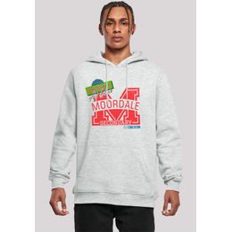 F4NT4STIC Herren Kapuzenpullover "Sex Education Moordale M Collage Netflix TV Series", grau, Gr. XXL, Obermaterial: 65% Baumwolle, 35% Polyester,