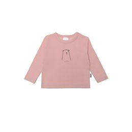 Liliput Mädchen Langarmshirt "Bär", rosa, Gr. 74, bedruckt, 100% Baumwolle, Shirts, mit angenehmem Rundhalsausschnitt