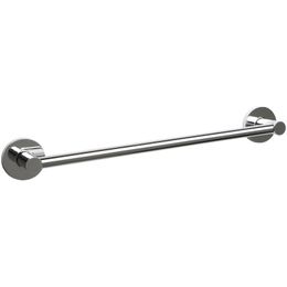Handtuchhalter Sanotechnik, H:52cm T:8cm, silber, Aluminium, Badezimmer, Handtuchhalter, "MARTINS", aus Aluminium