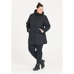 WHISTLER Damen Parka "Janison", grau, Gr. 50, unifarben, 100% Polyester, Jacken, mit einer 10.000 mm Wassers&auml;ule