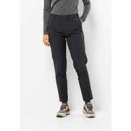 Jack Wolfskin Damen Fahrradhose "BIKE COMMUTE WI PANTS W", grau, Gr. XS, OBERSTOFF 89% POLYESTER, 11% ELASTHAN FUTTER 100% POLYESTER, Hosen