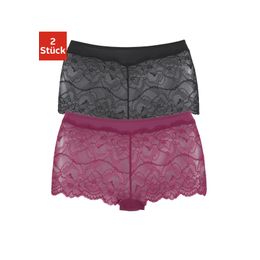 Vivance Damen Panty, Gr. 32, rot, Spitze, Obermaterial: 92% Polyamid, 8% Elasthan (LYCRA). Spitze: 90% Polyamid, 10% Elasthan, unifarben, Unterhosen,