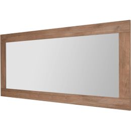 Wandspiegel Inosign, H:75cm T:2cm, braun, Spiegelglas, Flur, Spiegel, "Rimini", Breite 170 cm