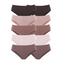 Petite Fleur Damen Jazz-Pants Slips, Gr. 32, beige, Obermaterial: 95% Baumwolle, 5% Elasthan, unifarben, Unterhosen, aus elastischer Baumwolle
