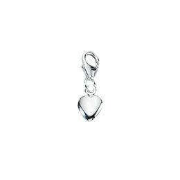 Adelia&acute;s ADELIA ́S Damen Charm-Einh&auml;nger "925 Silber Charms Anh&auml;nger Herz", silber, Silber 925 (Sterlingsilber), Charms, 925 Sterling Silber Silberschmuck f&uuml;r
