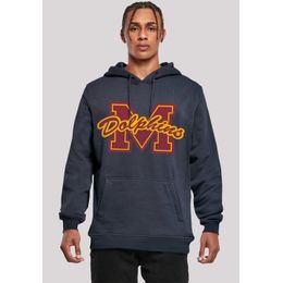 F4NT4STIC Herren Kapuzenpullover "Sex Education M Dolphins Netflix TV Series", blau, Gr. S, Obermaterial: 65% Baumwolle, 35% Polyester, Pullover,