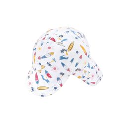 Chaplino Jungen Baseball Cap, bunt, Gr. 49, bedruckt, 100% Baumwolle, Caps, im Surfer-Style mit Nackenschutz