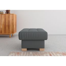 Sit & More Hocker SIT & MORE, B:60cm H:41cm T:60cm, grau, Wohnzimmer, Hocker, "Quincy"