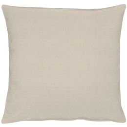 Dekokissen Apelt, B:45cm L:45cm, grau, Seide, Dekokissen_Sitzkissen_Kissenh&uuml;llen, "Imperial", Kissenh&uuml;lle mit F&uuml;llung, 1 St&uuml;ck