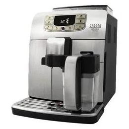 Gaggia Kaffeevollautomat "Velasca Prestige" Kaffeevollautomaten Espresso + Espresso Lungo mit nur einem Knopfdruck grau (schwarz/edelstahlfarben)