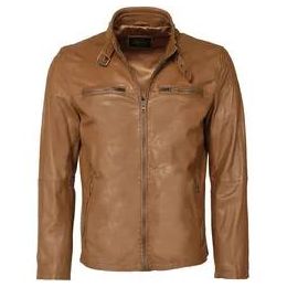 Lederjacke JCC "310-19-224" Gr. 54, braun (cognac) Herren Jacken