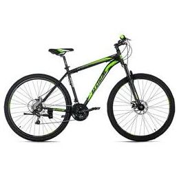 KS-Cycling Mountainbike KS CYCLING "Catappa" Fahrräder Gr. 46cm, 29 Zoll (73,66cm), schwarz (schwarz + schwarz) für Damen und Herren, Kettenschaltung