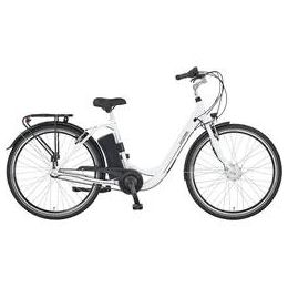 E-Bike Prophete "Geniesser 21.ESC.30" E-Bikes Gr. 48 cm, 28 Zoll (71,12 cm), weiß (kreide glanz) Pedelec, Elektrofahrrad für Damen u. Herren