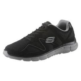 Sneaker Skechers "Verse" Gr. 44, schwarz Herren Schuhe mit Memory Foam-Ausstattung, Freizeitschuh, Halbschuh, Schnürschuh